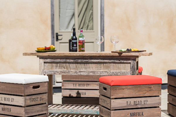 Outdoor Bar Bench – Tiffany Jayne