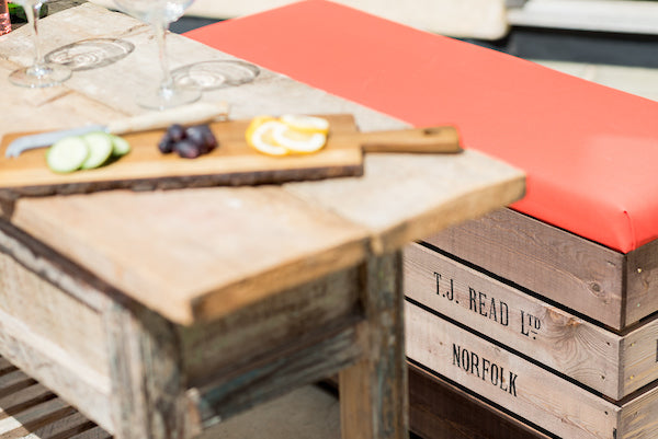 Outdoor Bar Bench – Tiffany Jayne